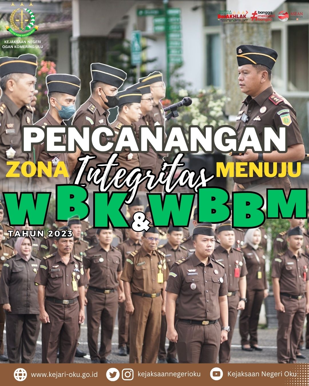PENCANANGAN ZONA INTEGRITAS MENUJU WBK & WBBM – Kejari OKU